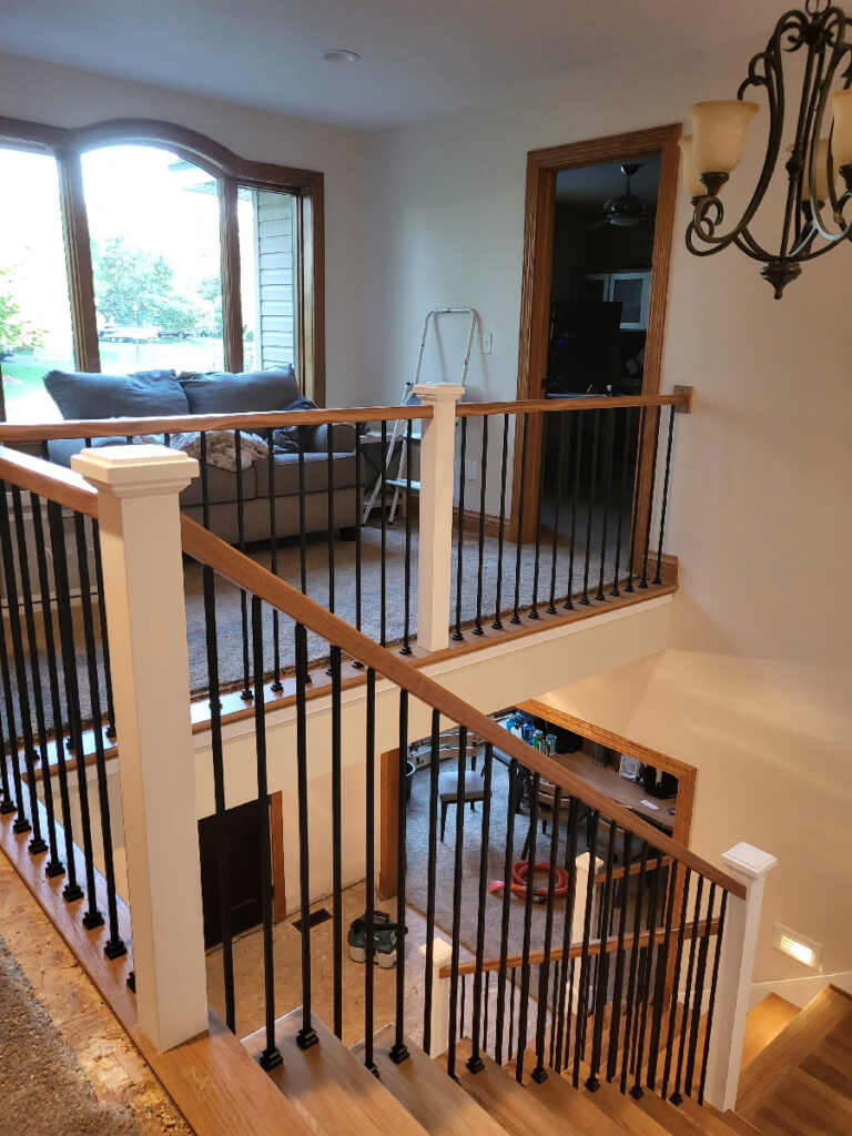Stairway Update - Before and After - MyStairways
