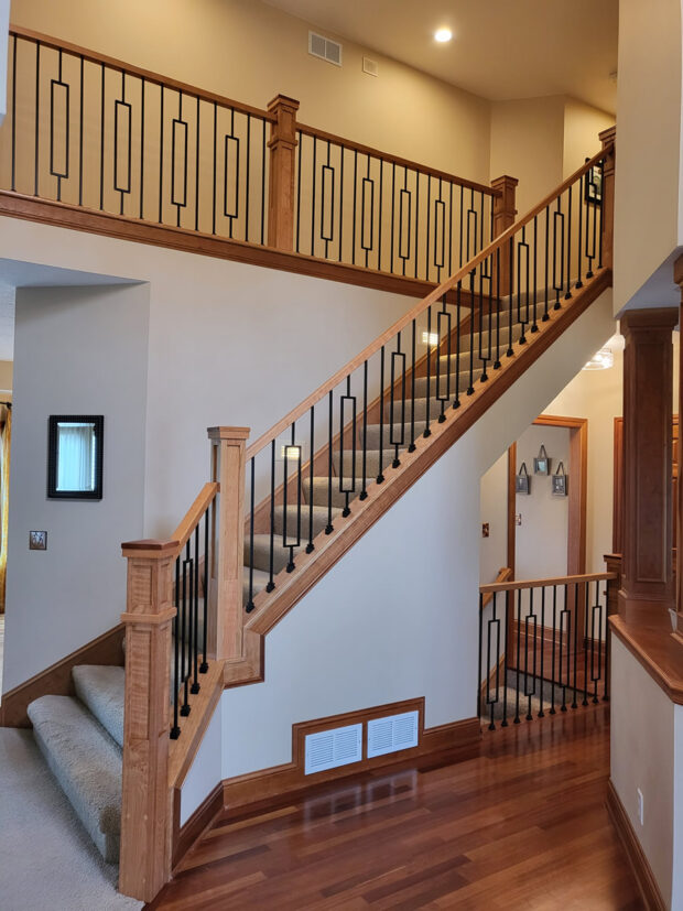 Rectangular Iron Balusters - MyStairways